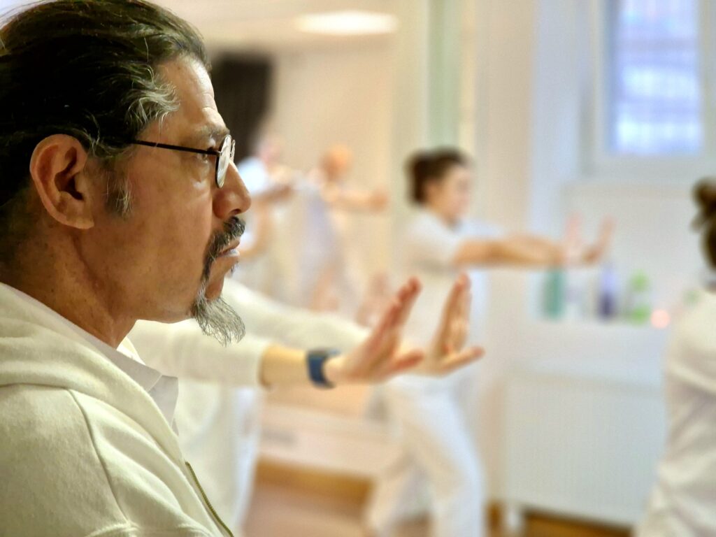 The founder of JIAIDO mindful movement meditation